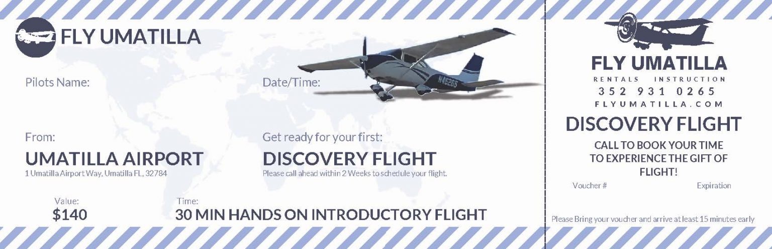 Discovery Flights - Fly Umatilla